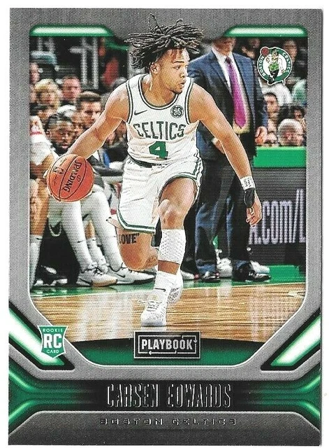 CARSEN EDWARDS 2019-20 Chronicles Playbook recrue #175 Boston Celtics ...