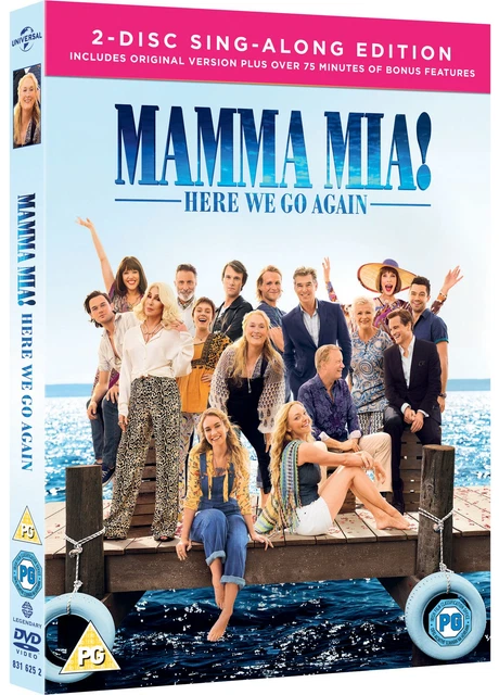 MAMMA MIA! HERE We Go Again (DVD) Christine Baranski Andy Garcia Julie ...