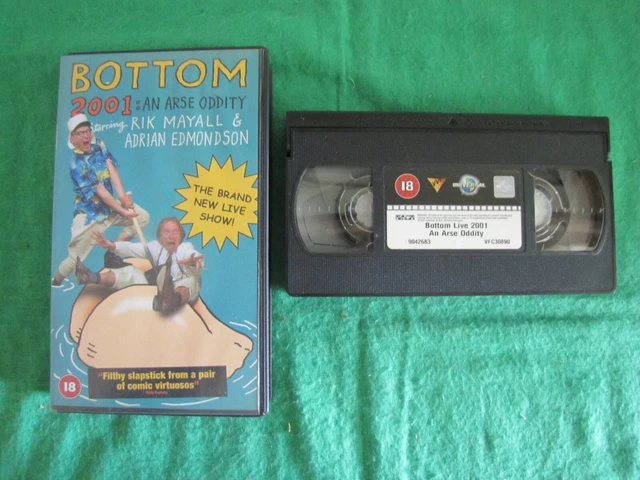 BOTTOM LIVE 2001 An Arse Oddity VHS £5.00 - PicClick UK