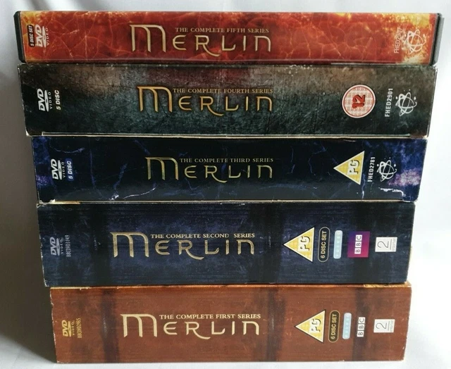 MERLIN - THE Complete Collection Series 1-5 DVD Box Set (Seasons one to ...
