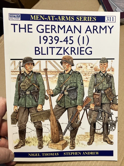 WW2 GERMAN ARMY 1939-45 Blitzkrieg (1) Osprey MILITARY Men at Arms ...