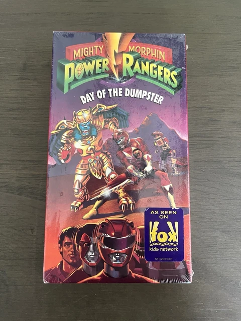 MIGHTY MORPHIN POWER Rangers - Day of the Dumpster (VHS, 1993) £22.29 ...