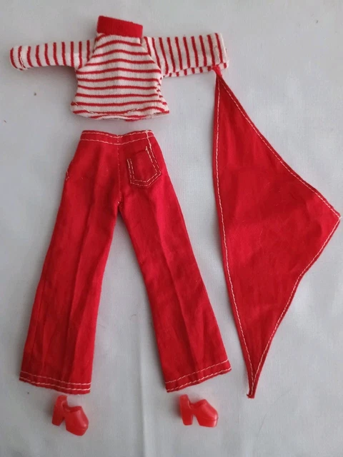 DAISY MARY QUANT Doll Outfit Cl30/9 Live Wire Trousers Top/Jacket Scarf ...
