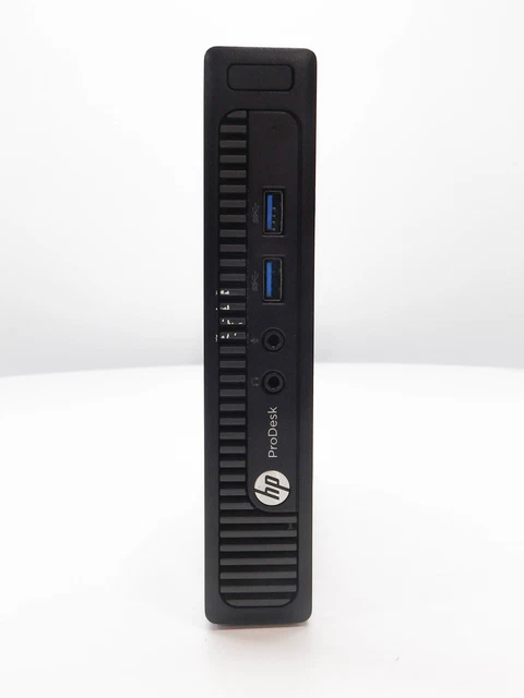 HP PRODESK 400 G1 DM PC Core i3-4160T 3.10GHz 4GB RAM 500 HDD Win10 $30 ...