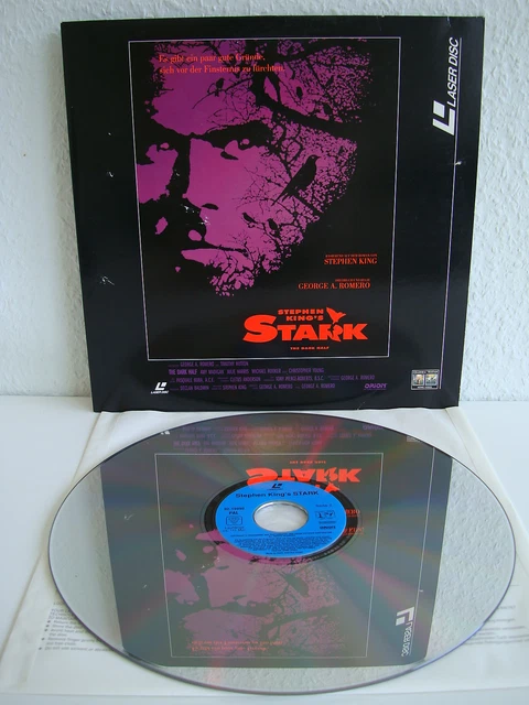 STEPHEN KING'S STARK - Dark Half | Laserdisc PAL Deutsch | LD: Wie Neu ...