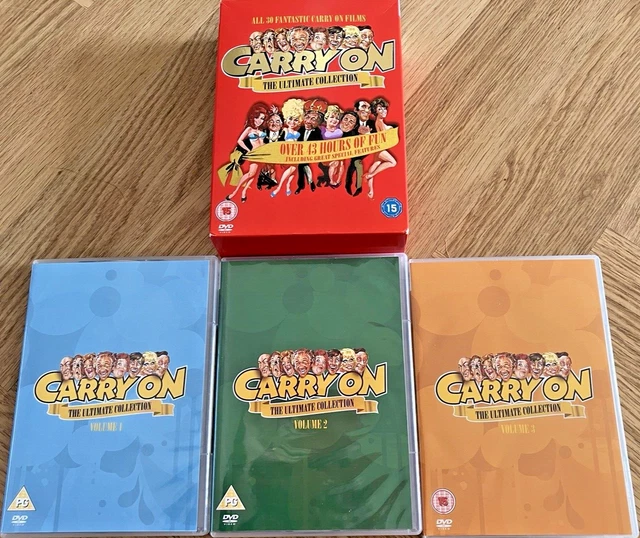 CARRY ON THE Ultimate Collection DVD Box Set 3 Volumes 30 Fantastic ...