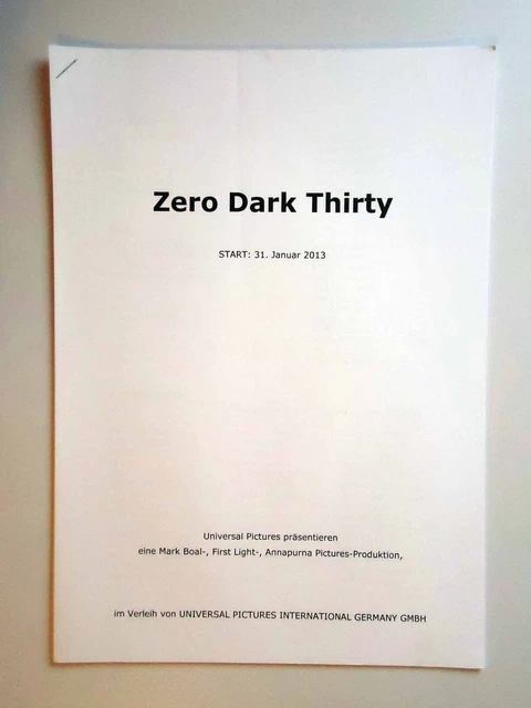 ZERO DARK THIRTY - Jessica Chastain - Jason Clarke - Jennifer Ehle ...