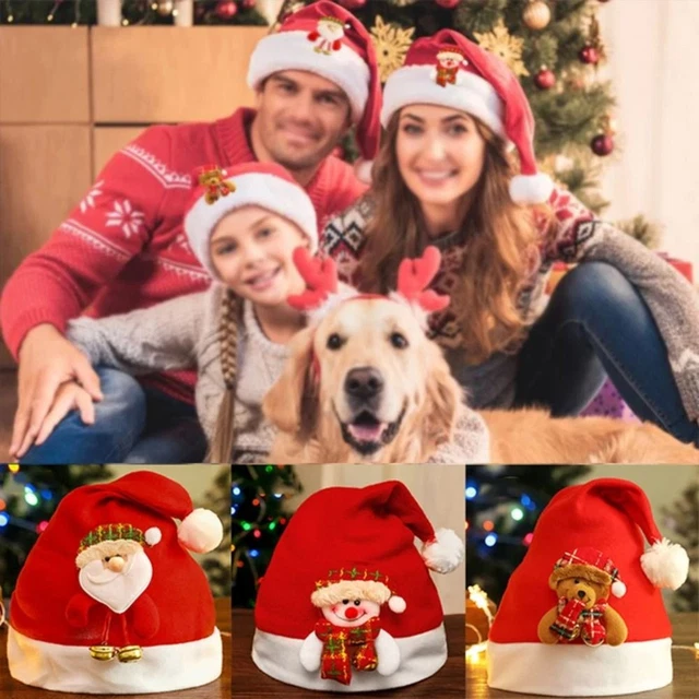 ELK DIY CHRISTMAS Hat Toy Snowman Santa Snowman Hat Toddlers £5.09 ...