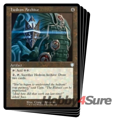 HEDRON ARCHIVE X4 M/NM Magic: The Gathering MTG The Brothers' War ...