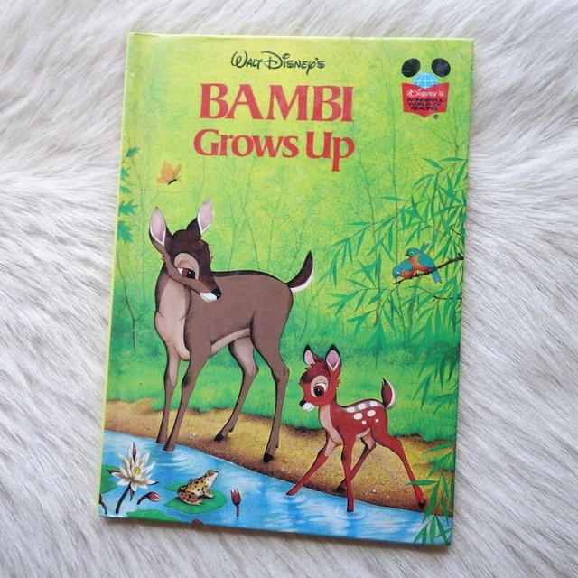 BAMBI GROWS UP Bambi Movie Book Hardcover A5 Size $7.79 - PicClick AU