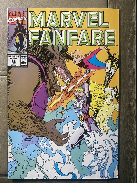 MARVEL FANFARE 55 Marvel Copper Age Comic PowerPack Wolverine Vol. 1 ...