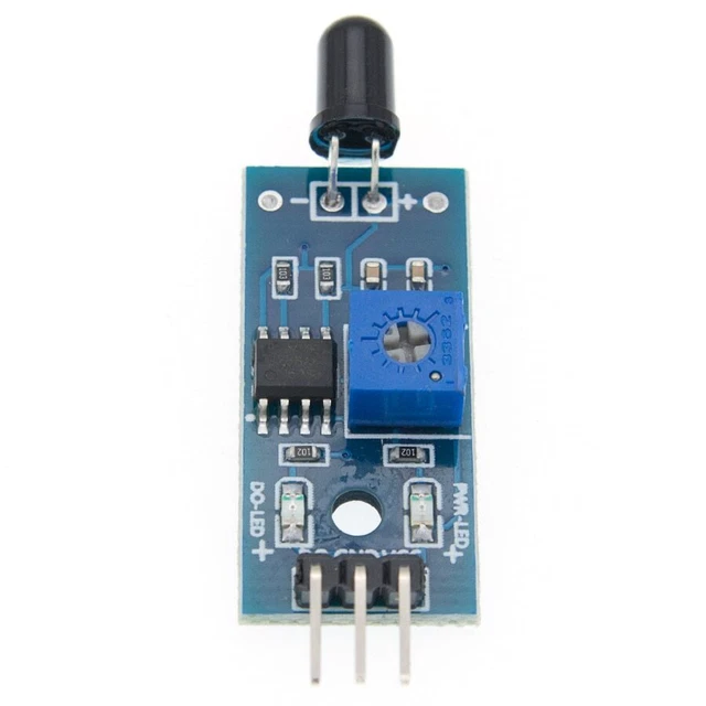 FLAME DETECTION SENSOR IR Infrared Receiver Control Module for Arduino ...