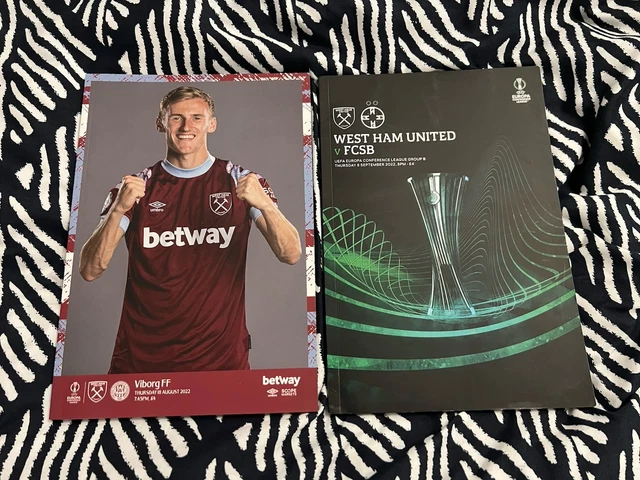 WEST HAM UNITED Football Programmes £5.45 - PicClick UK