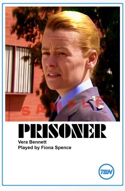 PRISONER CELL BLOCK H Fan Card Vera Bennett 6x4 £2.99 - PicClick UK