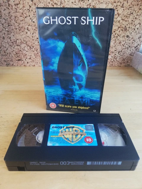 GHOST SHIP VHS Video Tape Gabriel Byrne Julianna - PicClick UK