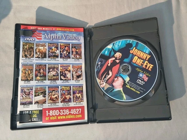 JOHNNY ONE-EYE (DVD, 1950) Harry Bronson, Raymond Largay, Dolores Moran ...