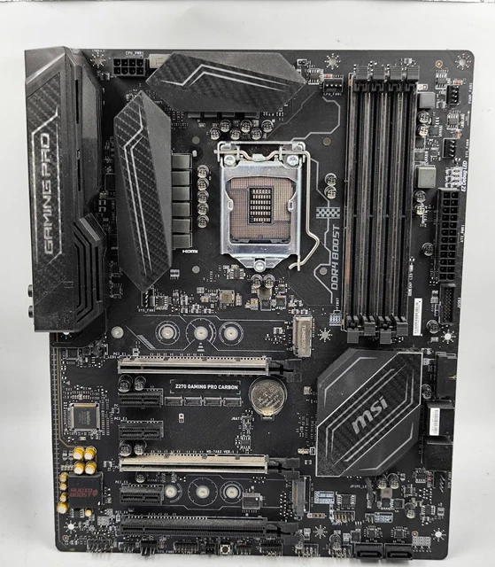 MSI Z270 GAMING PRO CARBON Motherboard Used Working £70.59 - PicClick UK