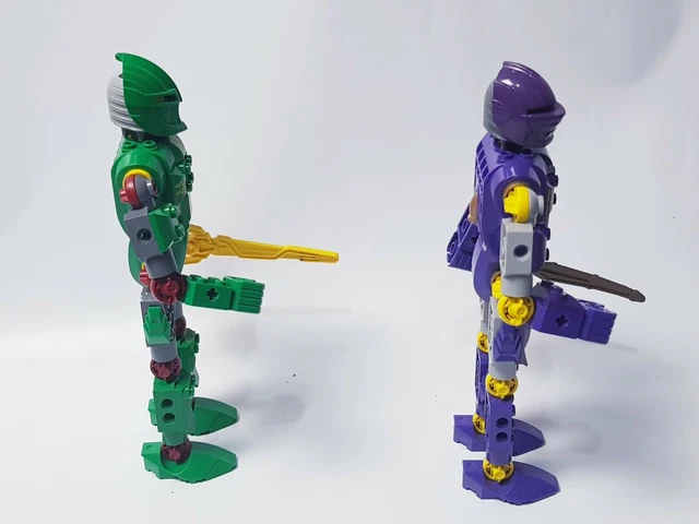 LEGO KNIGHTS KINGDOM II Set incompleti 8784 Rascus & 8770 Danju EUR 21 ...