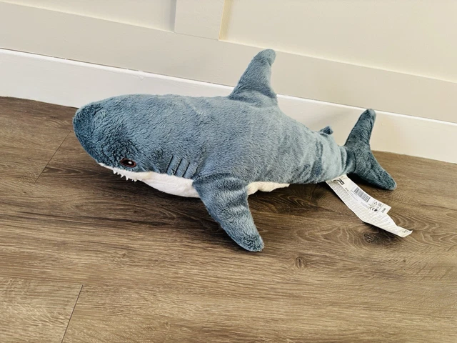 IKEA BLAHAJ SHARK Pup Baby Soft Plush Toys 21 Inches Blue White £14.99 ...