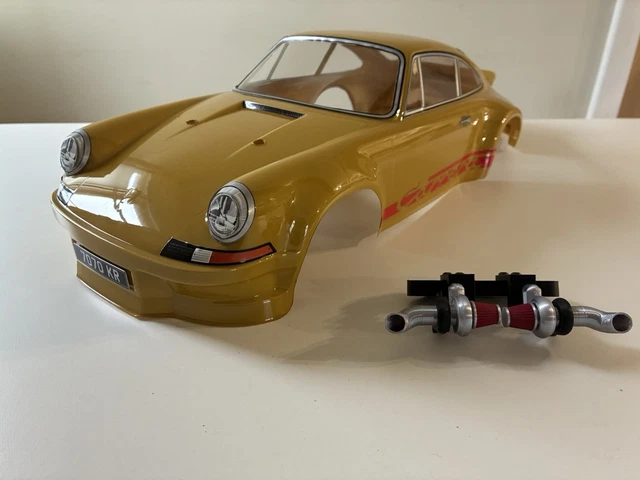 NEW TAMIYA TT02 Porsche RSR Bodyshell and Exhaust £77.66 - PicClick UK