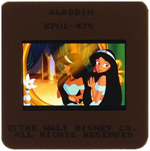 ALADDIN 35MM Original vRARE NM movie slide 1992 ROBIN WILLIAMS DISNEY # ...