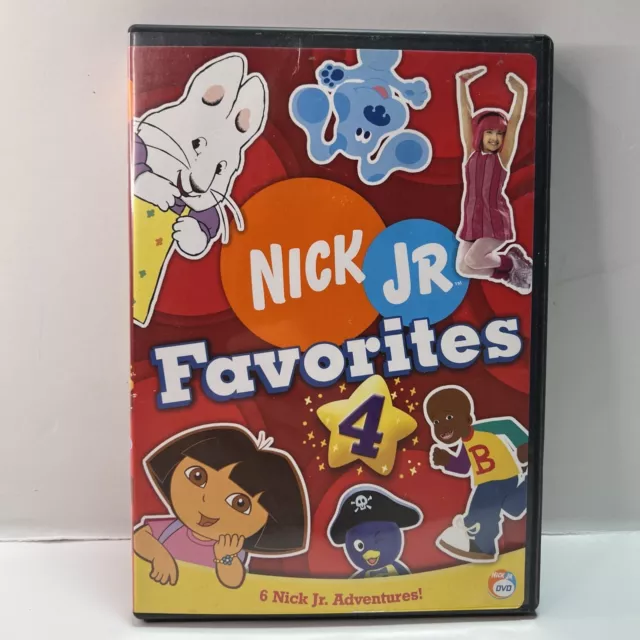 Nick Jr Favorites 4 Dvd Dora Backyardigans Blues Clues Lazytown