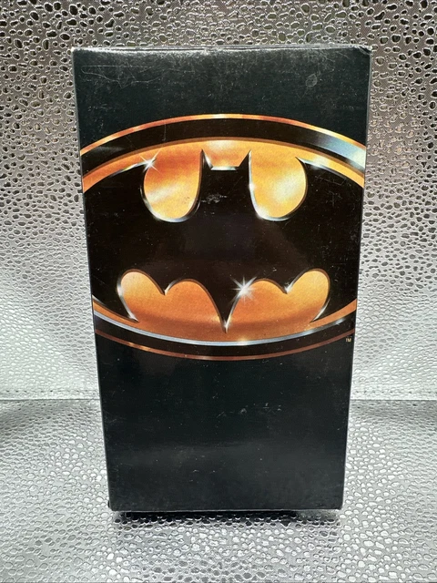 TIM BURTON'S BATMAN 1989 VHS Michael Keaton Jack Nicholson Joker Prince ...