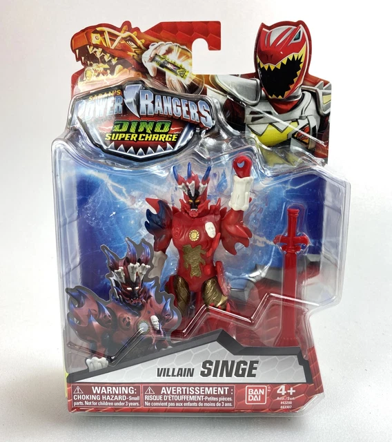 MODELLINO VILLAIN SINGE Power Rangers Dino Charge 5" Nuovo 2015 Bandai ...