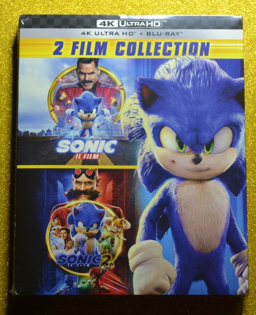 NEW EU EDITION 4K Sonic the Hedgehog: 2-movie Collection 4K + Blu-ray £ ...
