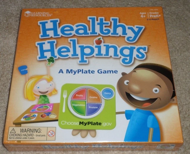 LEARNING RESOURCES HEALTHYHELPINGS MyPlate nutrition/food group ...