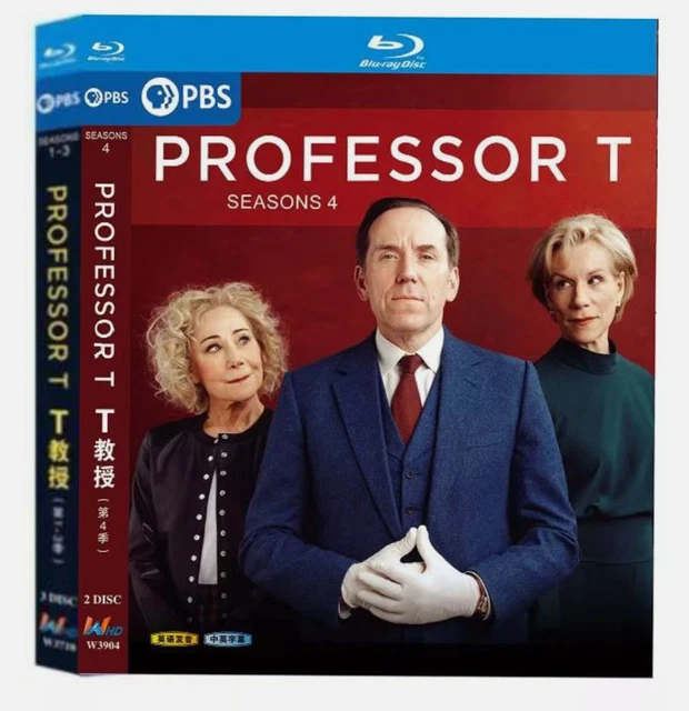 PROFESSOR T SEASON 1-4 (2025) Series 5-Discs New Box Set $66.17 ...