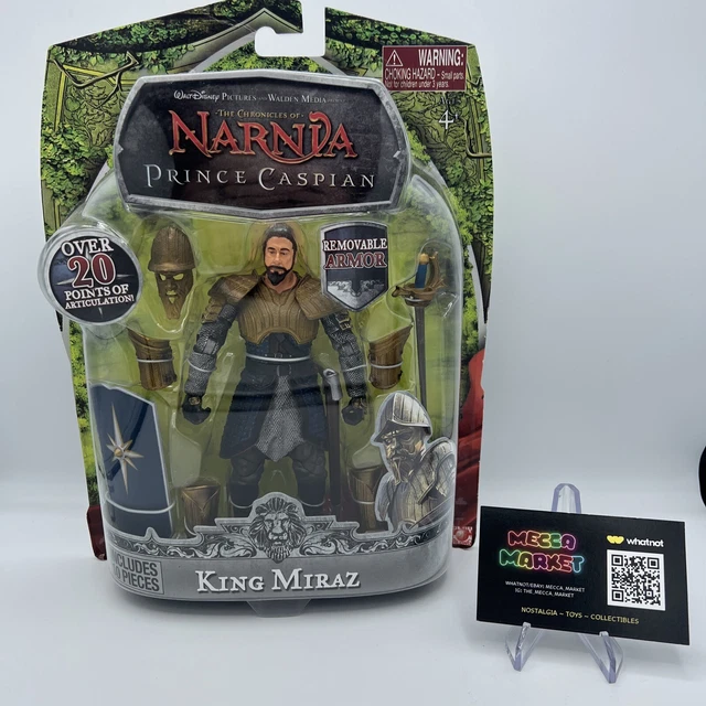 FIGURINE ARTICULÉE NARNIA : Prince Caspian : KING MIRAZ - Jakks Pacific ...