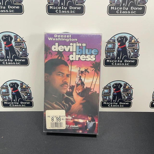DEVIL IN A Blue Dress VHS (1995) Denzel Washington & Don Cheadle - New ...