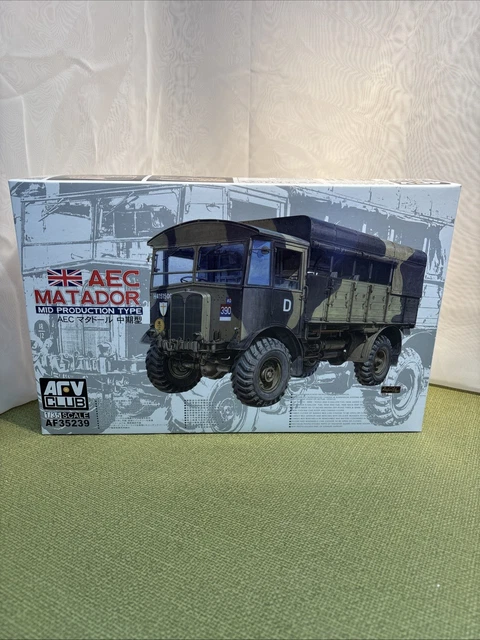 AFV CLUB AEC Matador 1:35 Scale Military Model Kit Mid Production Type ...
