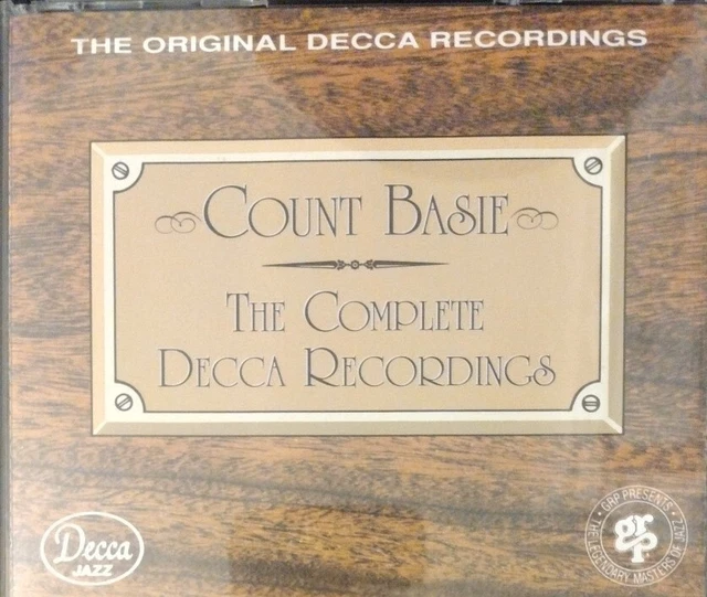 COUNT BASIE : The Complete Decca Recordings (3xCD Box-Set) 1937-1939. LikeNew EUR 20,72 ...