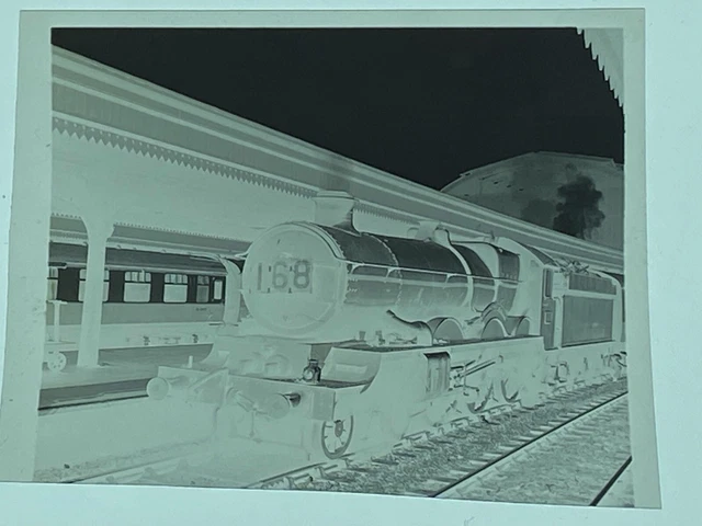 STEAM LOCO LOCOMOTIVE 168 Railway Negative 4E-2 £4.99 - PicClick UK
