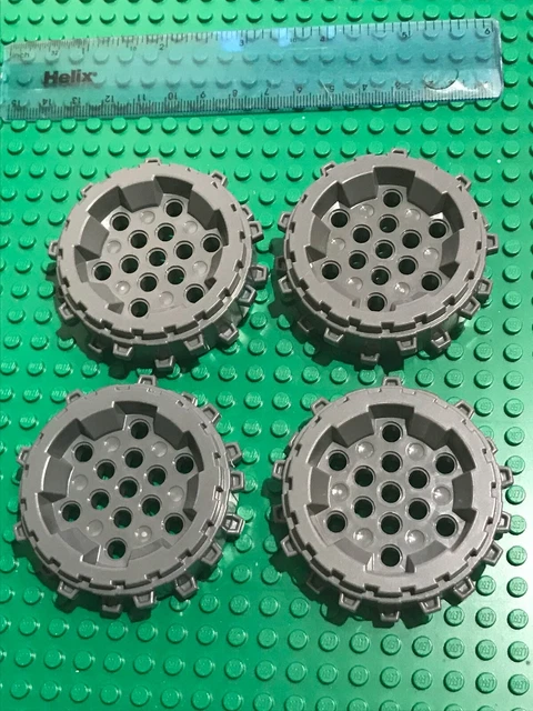 LEGO 4 X Technic Caterpillar Sprocket Track Wheel Hard Plastic with ...