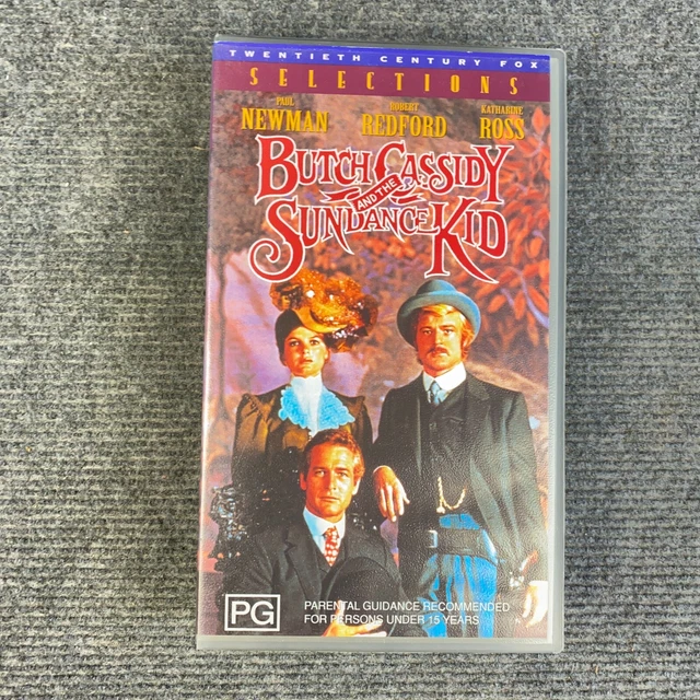 BUTCH CASSIDY AND the Sundance Kid VHS PAL Video Paul Newman Robert ...