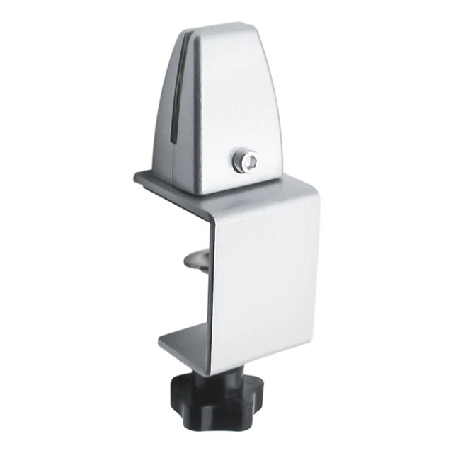 OFFICE DESK DIVIDER Clip Screen Partition Clamp Fixing Glass £13.99 ...