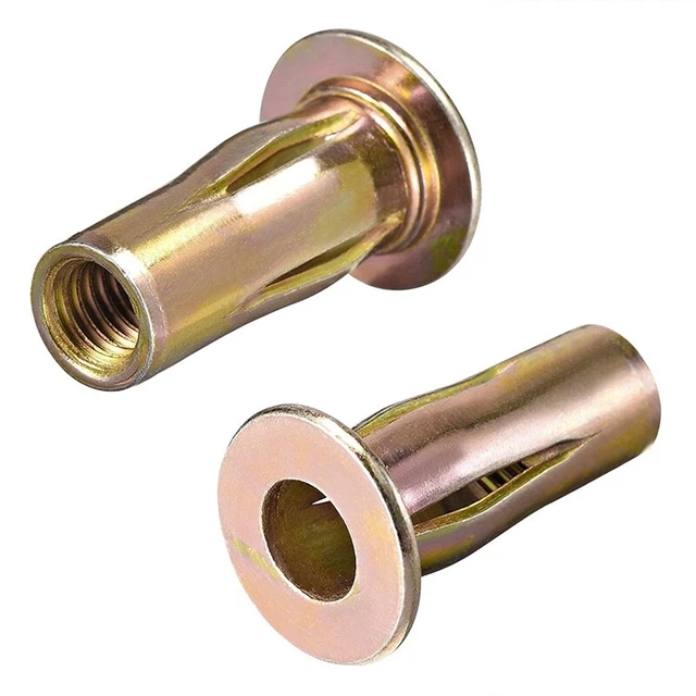 DADO RIVETTO MULTI-GRIP, M8 Gambo Pre-cottura In Acciaio al Carbonio ...