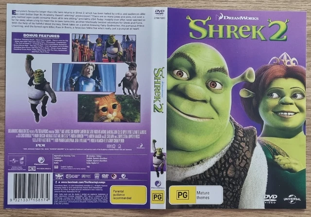 © SHREK 2 ~ DVD Cover Art ~ NO Disc ~ FREE postage!! EUR 1,81 - PicClick FR
