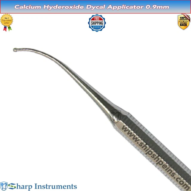 0.9MM DYCAL APPLICATOR Calcium Hydroxide Placement Eugenol Dental ...