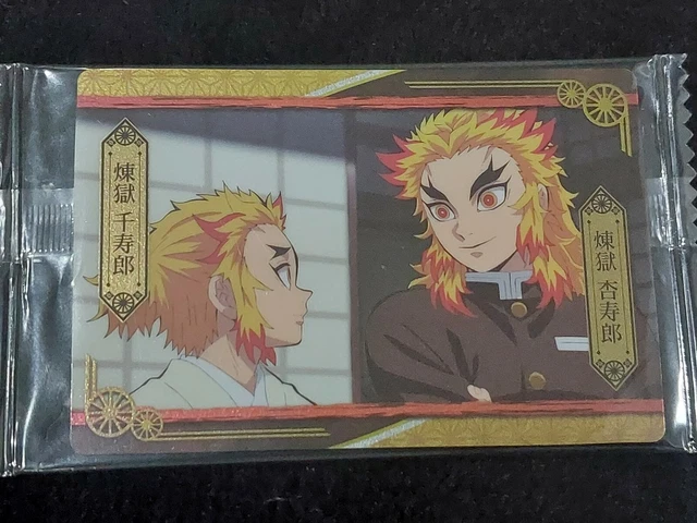 DEMON SLAYER AKA Kimetsu No Yaiba Wafer Card Vol 4 No.015 Kyojuro £7.58 ...
