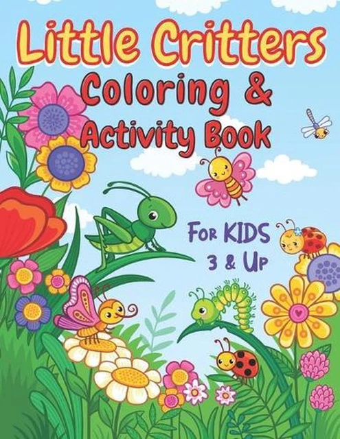 LITTLE CRITTERS COLORING and Activity Book for Kids by Three West Press ...