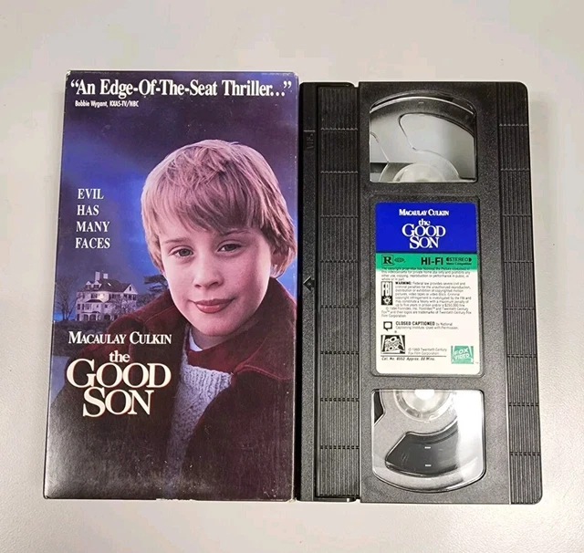 THE GOOD SON (VHS, 1994) Macaulay Culkin Elijah Wood Horror Thriller £2 ...