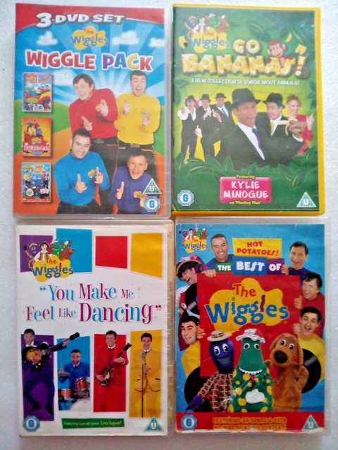 THE WIGGLES - Wiggle Pack (3-DVD), Go Bananas, Best of, Dancing (6 Disc ...