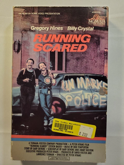 RUNNING SCARED. VHS Big Book Box. MGM/UA. Hi-Fi Stereo. £7.54 - PicClick UK
