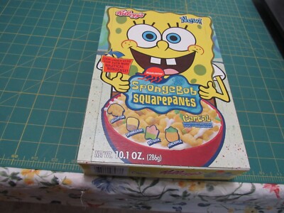 2003 KELLOGG’S SPONGEBOB Squarepants Cereal Box £48.77 - PicClick UK