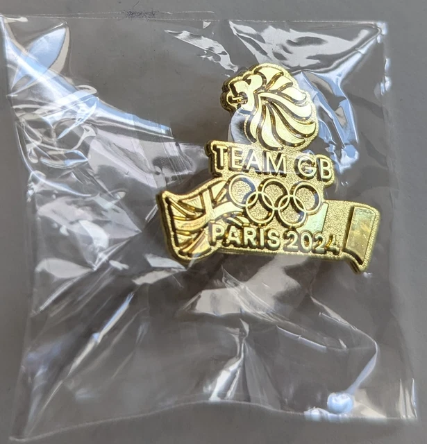TEAM GB PIN badge - Paris 2024 Olympic Games - Mint condition, still in ...