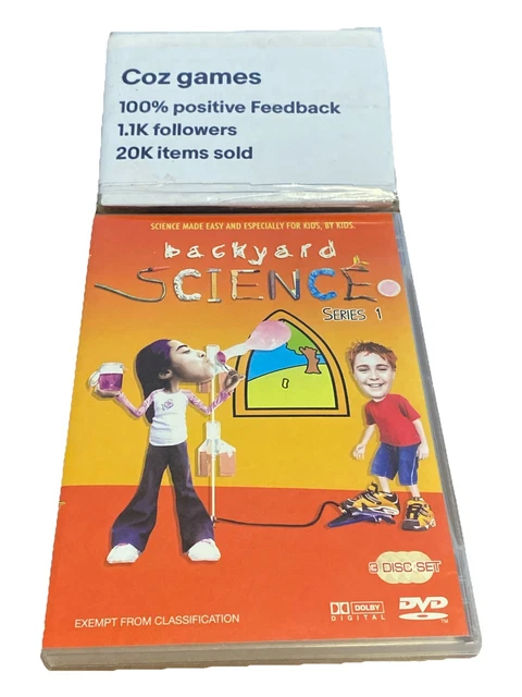 BACKYARD SCIENCE SERIES 1 Season One Dvd Region 4 Acceptable See ...
